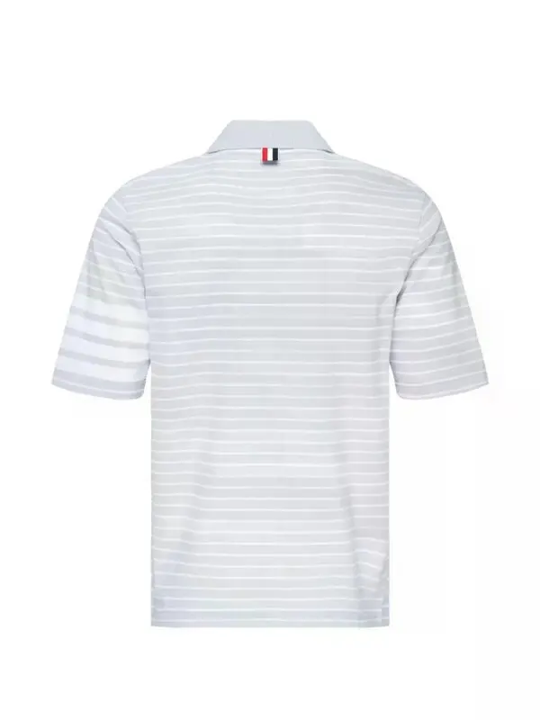 Thom Browne Striped Polo Shirt
