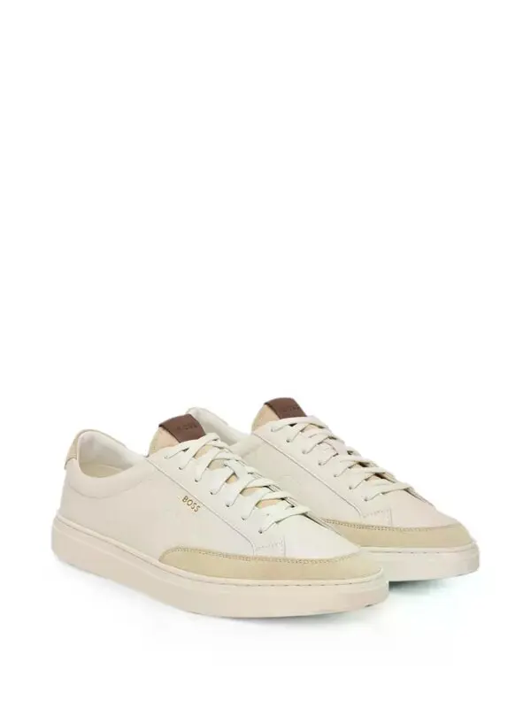 BOSS Logo-print Panelled Sneakers