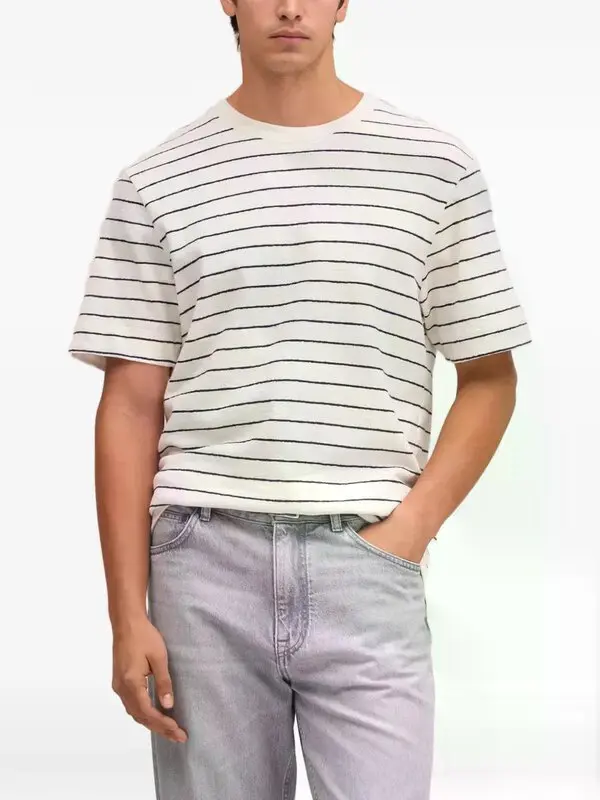 Nn07 Pedro Horizontal-stripe T-shirt