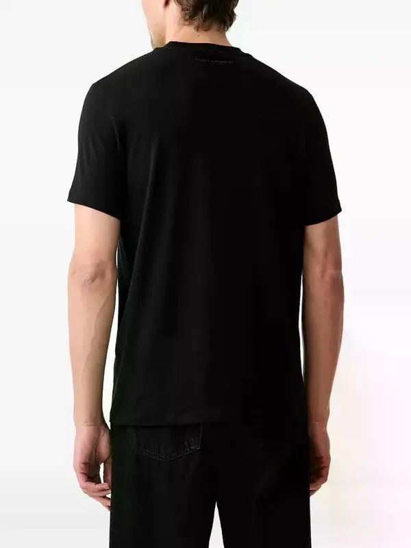 Karl Lagerfeld Logo-plaque Short-sleeve T-shirt