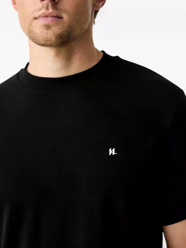 Karl Lagerfeld Logo-plaque Short-sleeve T-shirt