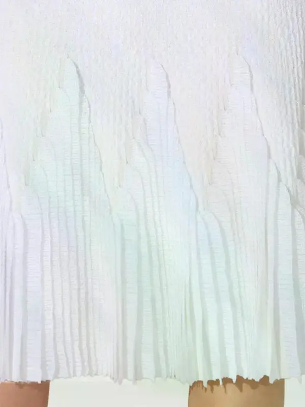 Elisabetta Franchi Knit Skirt With Ruffles