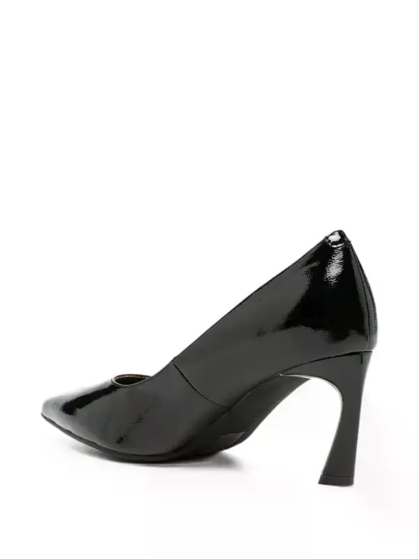 SERGIO MORETTI FIRENZE Patent-finish Pointed-toe Pumps