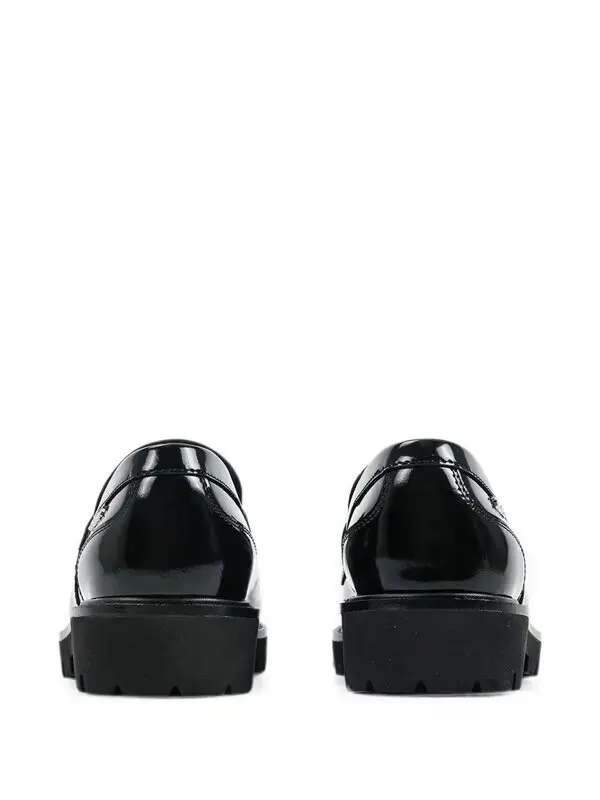 Karl Lagerfeld Chunky Sole Loafers With Faux-pearl Embellishment