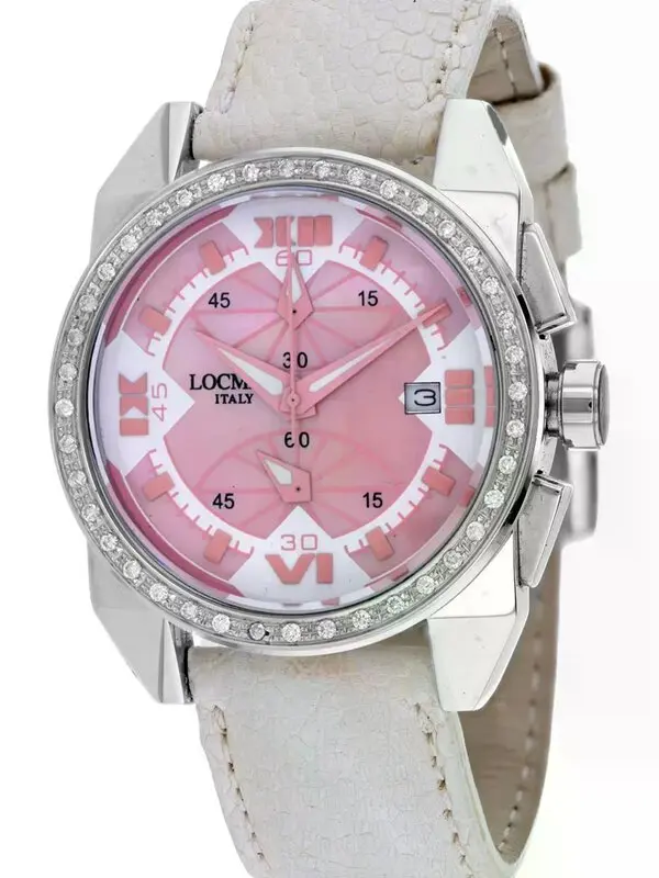 Locman Cavallo Pazzo 40mm Watch With Quartz Movement And Stainless Steel Case