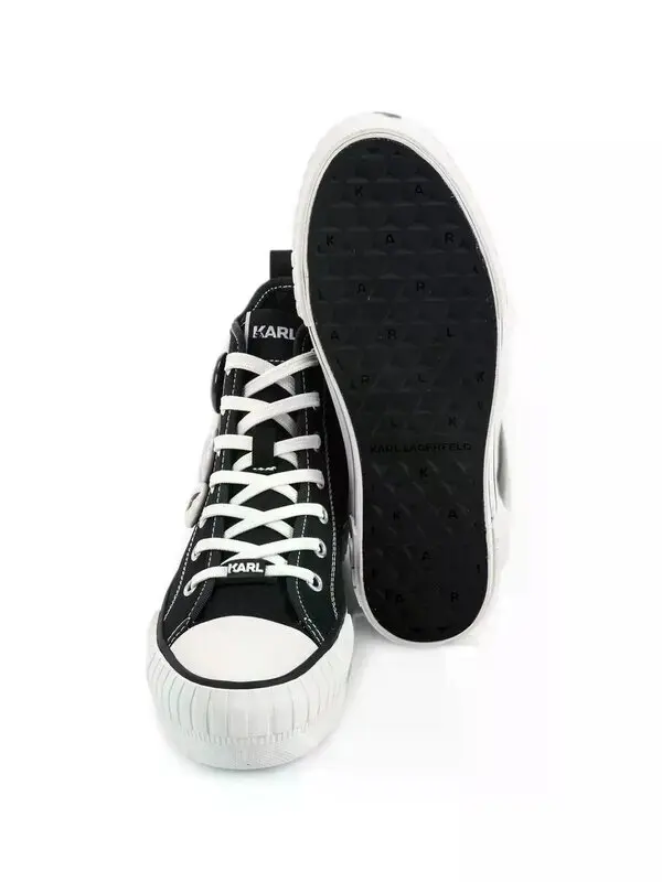 Karl Lagerfeld Kampus Max Embellished High Top Sneakers