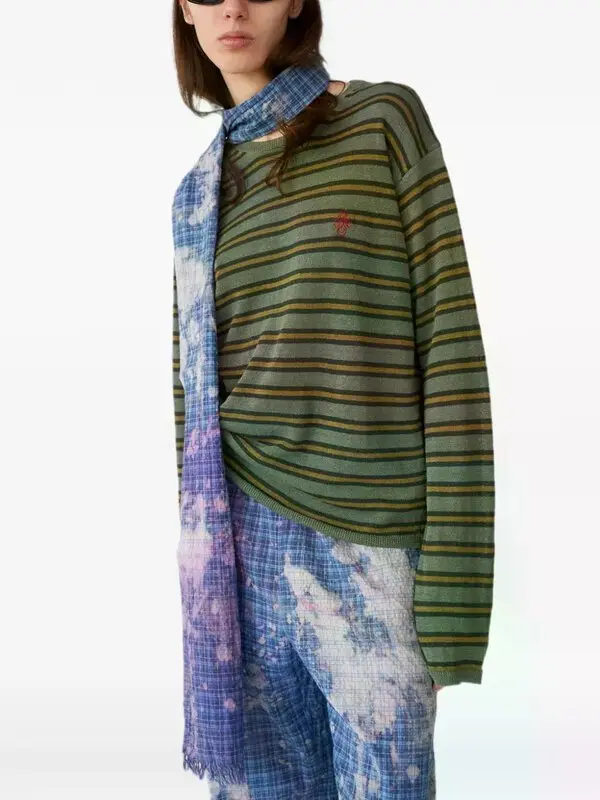 STOCKHOLM SURFBOARD CLUB Franz Check-pattern Scarf