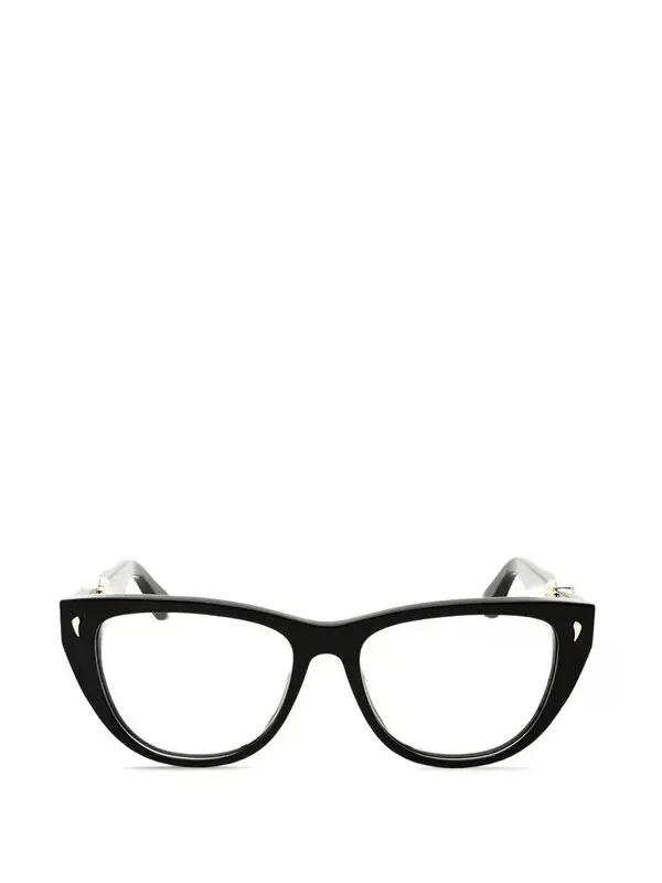 Roberto Cavalli Round Frame Eyeglasses - Black