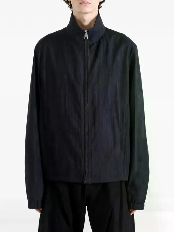 Givenchy High Neck Zip-up Jacket
