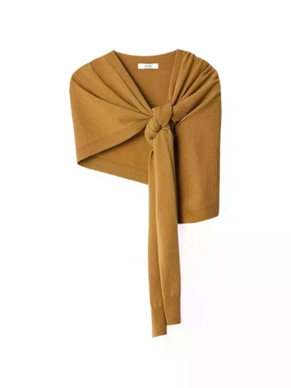 LEMAIRE Draped Scarf In Cashmere - Neutrals