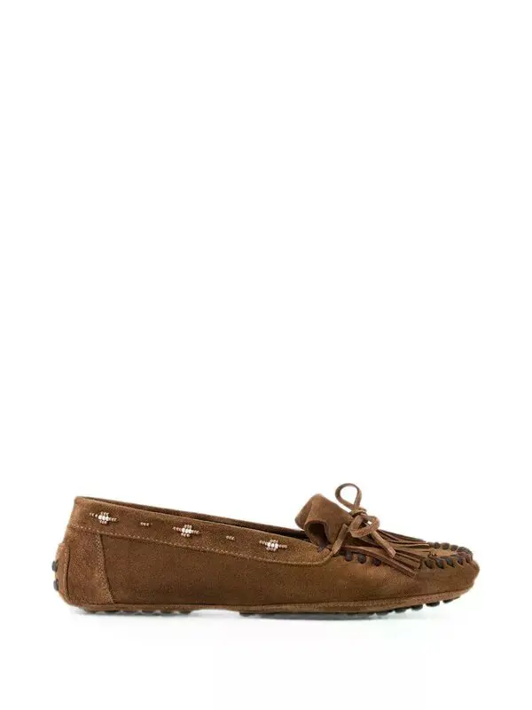 Ba&sh Corto Loafers - Brown