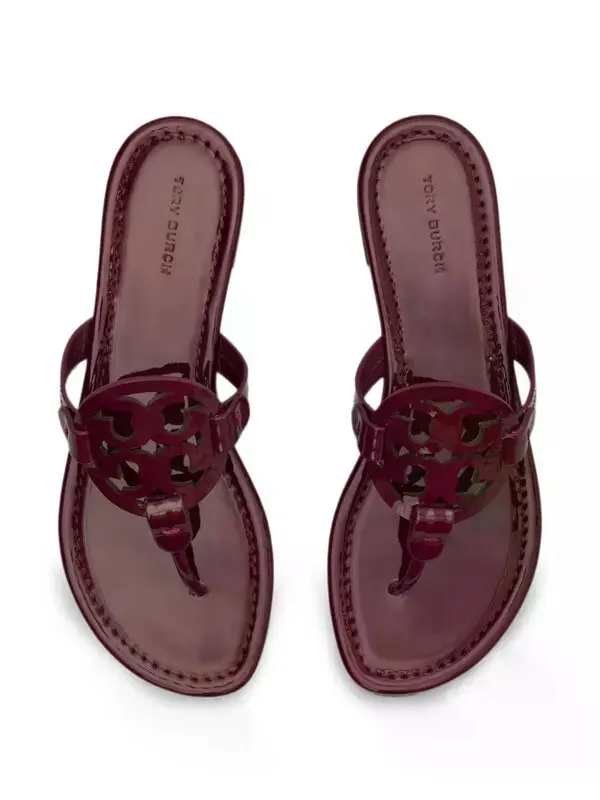 Tory Burch Miller Patent Thong Sandals