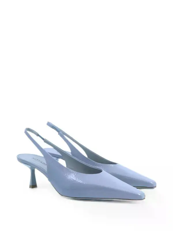 NOTABENE Emmely Patent-leather Slingback Pumps