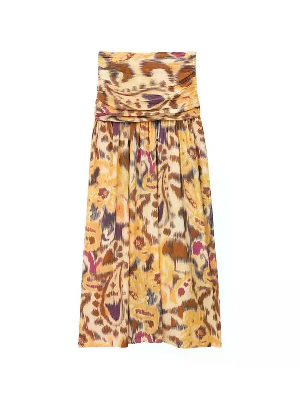 Ba&sh Miacama Maxi Skirt - Yellow