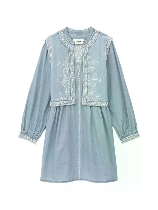 Ba&sh Laen Mini Dress - Blue