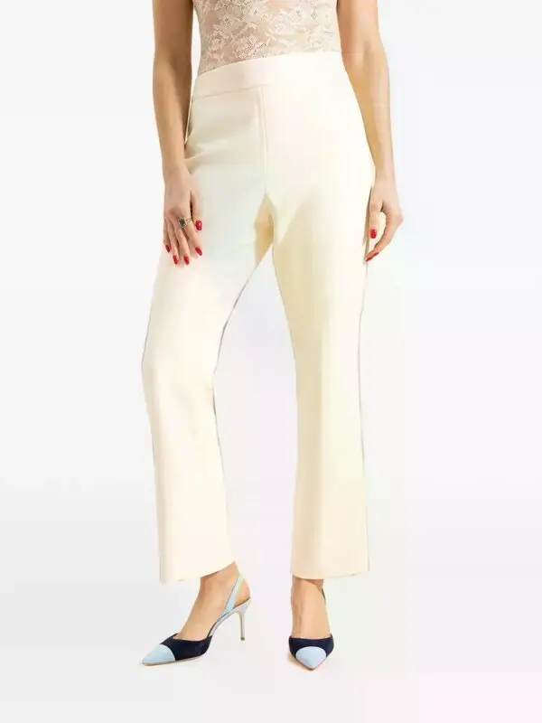 TOCCIN Carmela Tuxedo Trousers - White