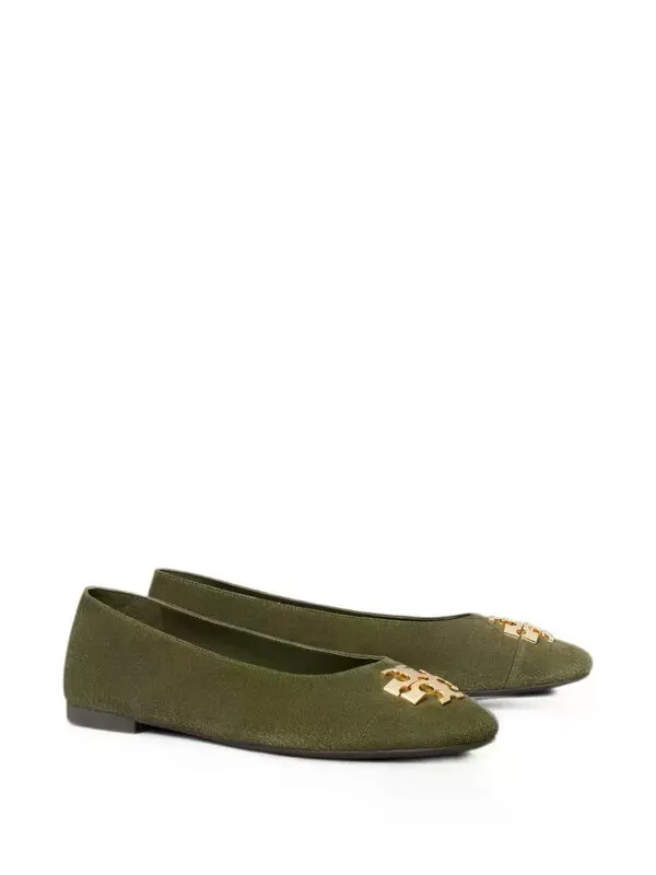 Tory Burch Charlie Logo-plaque Ballet Flats