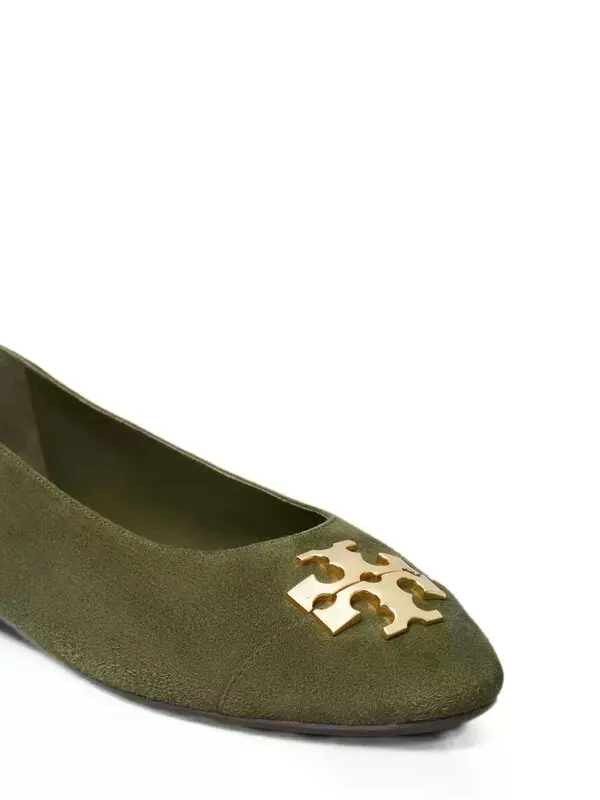 Tory Burch Charlie Logo-plaque Ballet Flats