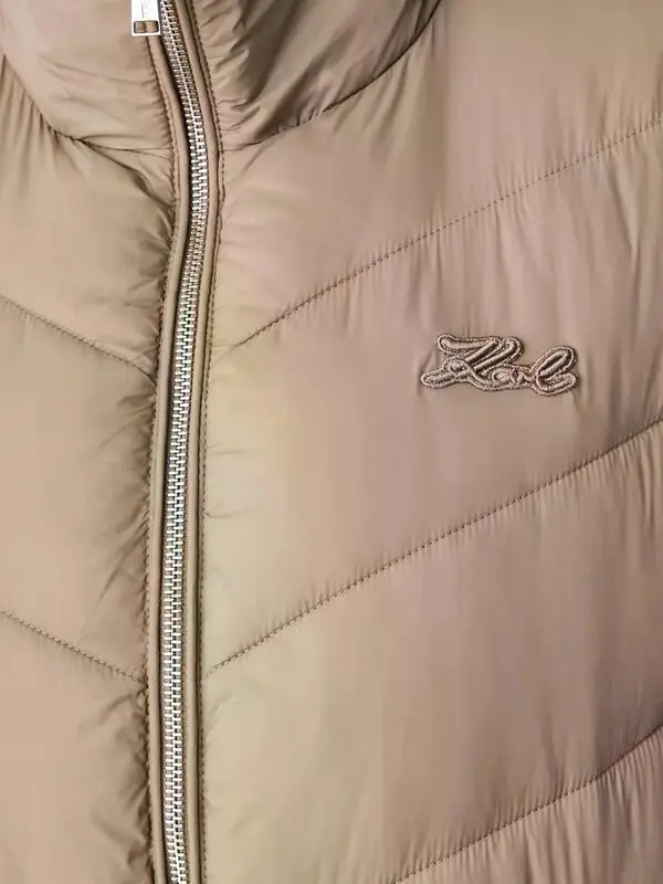 Karl Lagerfeld Quilted Drawstring Gilet