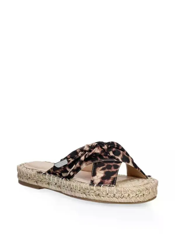 Liu Jo Leopard-print Knotted Espadrilles
