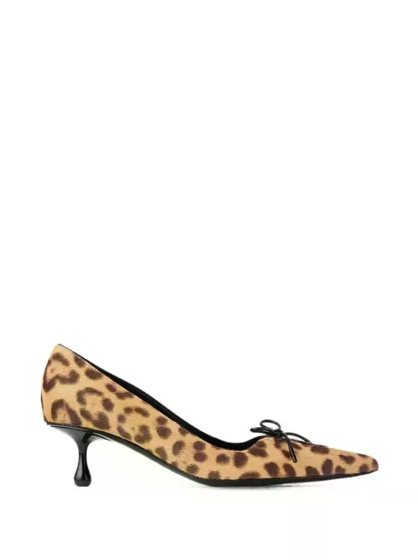 JIMMY CHOO Scarlett Leopard-print Pumps