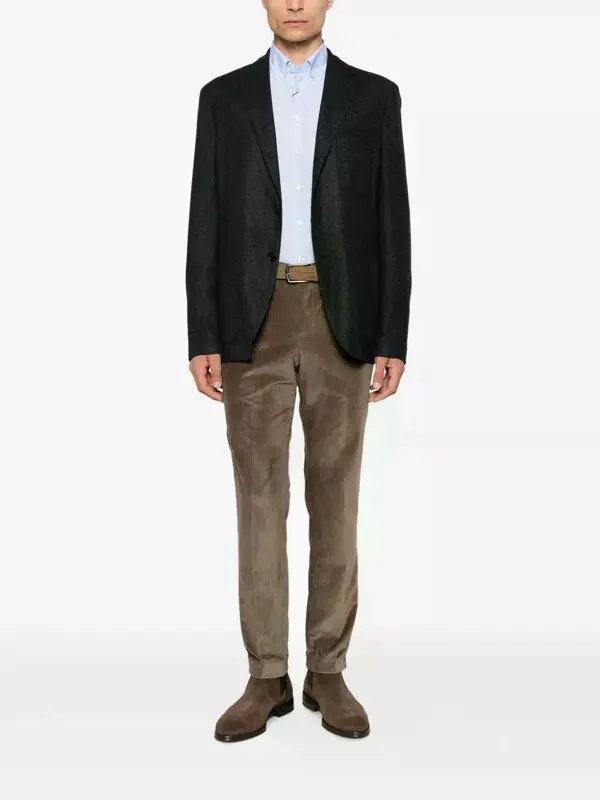 PT TORINO Corduroy Turned-up Cuffs Trousers