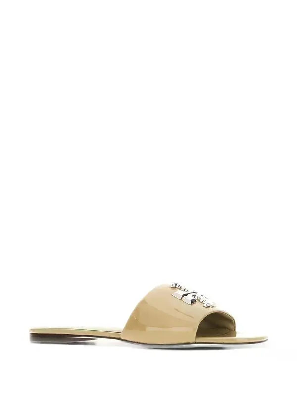 Tory Burch Eleanor Flat Sandals - Neutrals