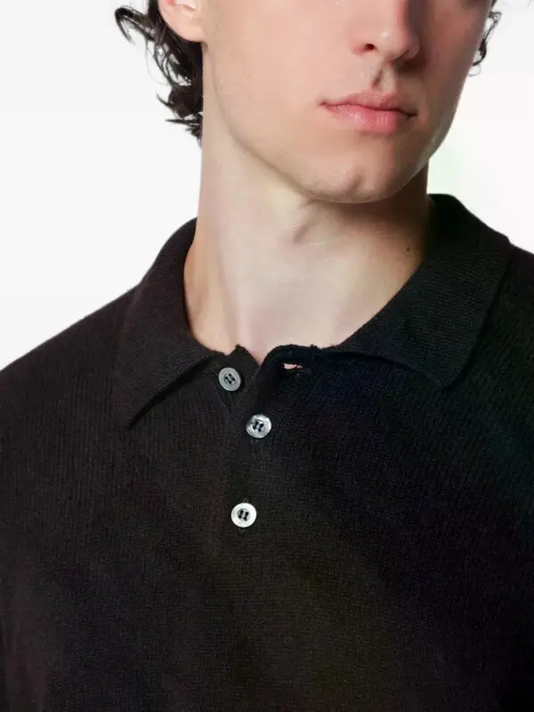 DRUMOHR Long-sleeved Polo Shirt