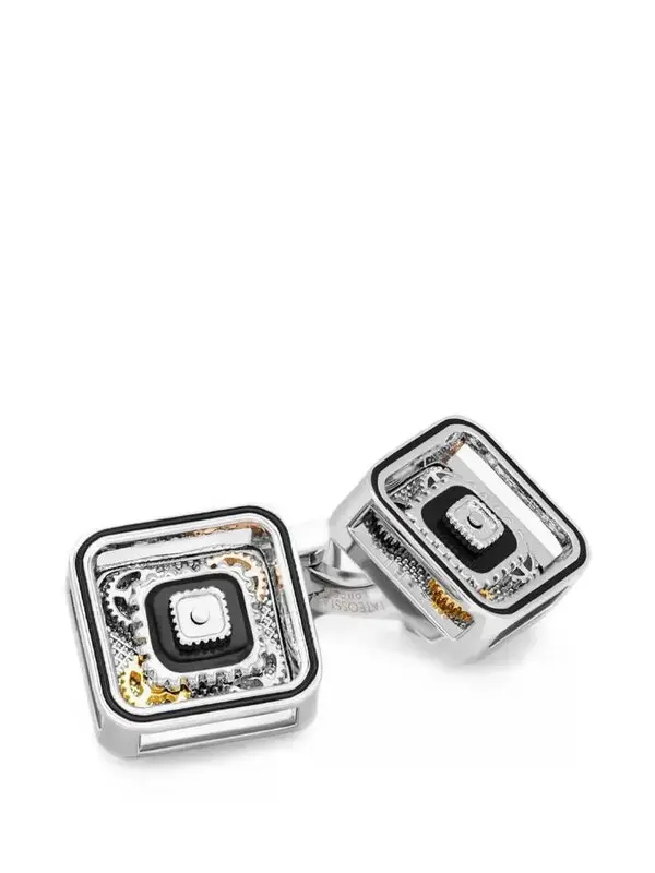 Tateossian Square Gear Cufflinks