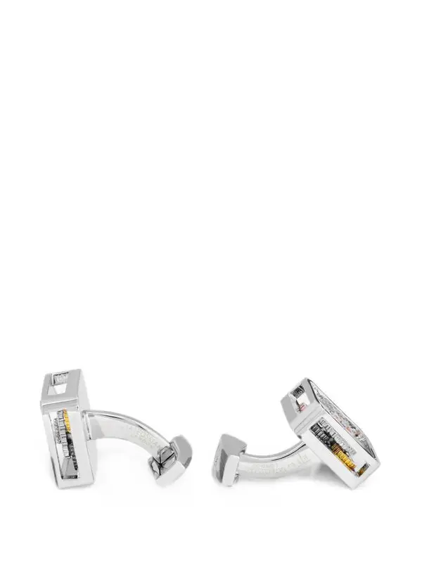 Tateossian Square Gear Cufflinks