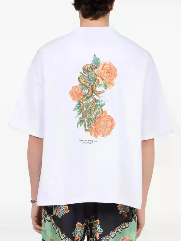 Roberto Cavalli Logo-print T-shirt