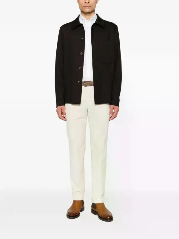Etro Button-down Pegasus-embroidered Shirt - White