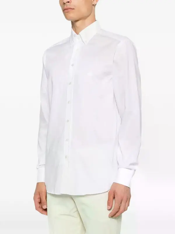 Etro Button-down Pegasus-embroidered Shirt
