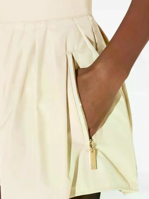 Elisabetta Franchi Taffeta Voile Balloon Shorts