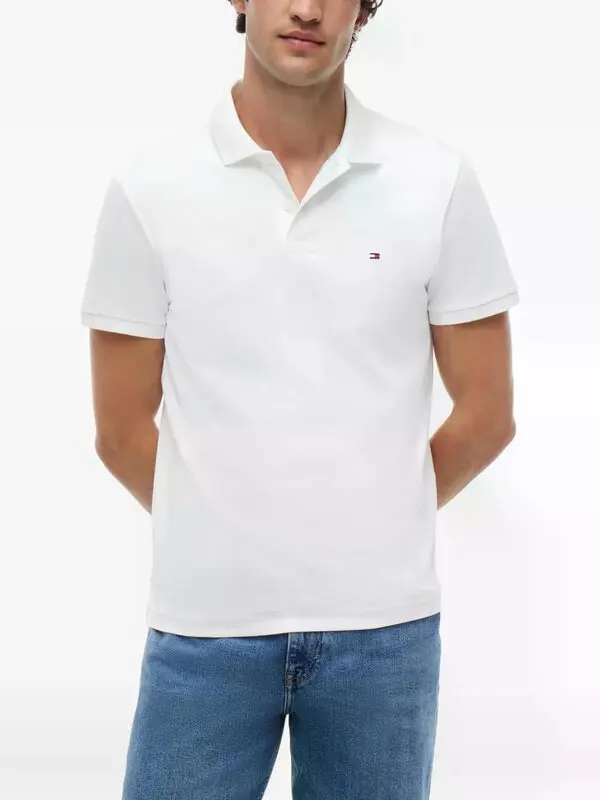 Tommy Hilfiger Logo-embroidered Polo Shirt