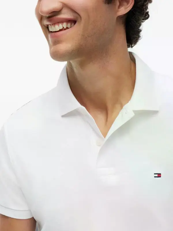 Tommy Hilfiger Logo-embroidered Polo Shirt