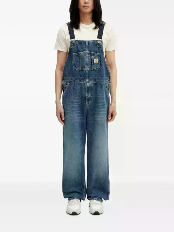 Carhartt Work In Progress Logo-patch Dungarees
