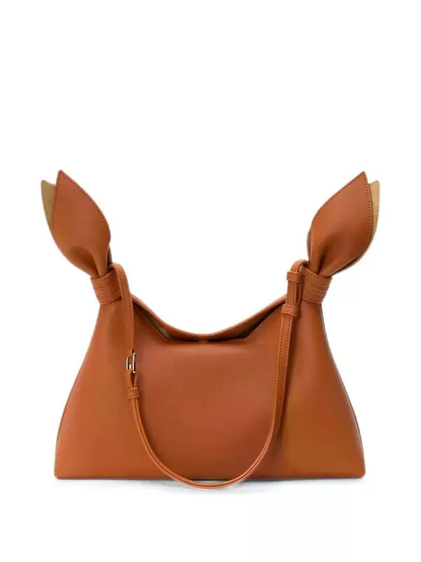 Loewe Medium Scarf Knot-detail Cross Body Bag - Brown
