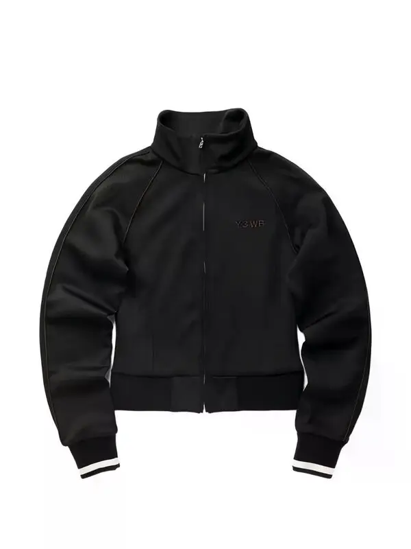 Y3 Logo-embroidered Zip-up Sweatshirt