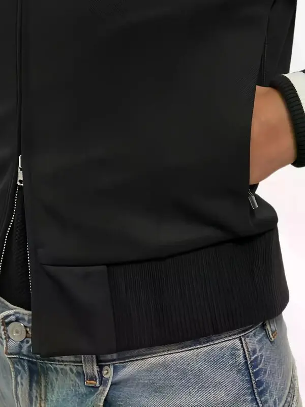 Y3 Logo-embroidered Zip-up Sweatshirt