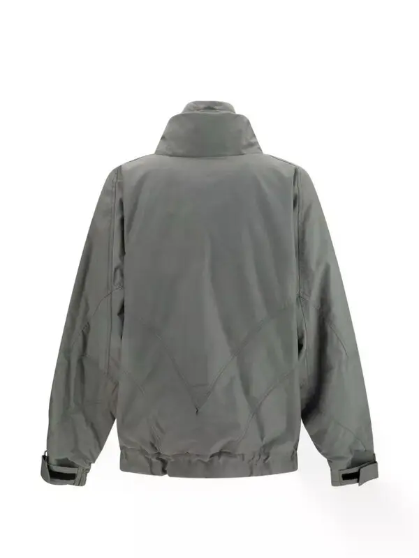 Attico High-neck Zip-up Bomber Jacket