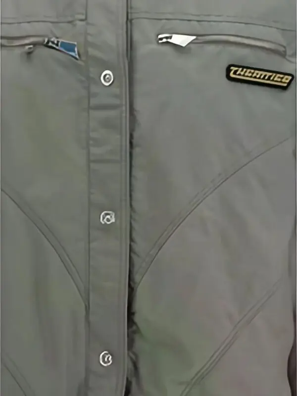 Attico High-neck Zip-up Bomber Jacket