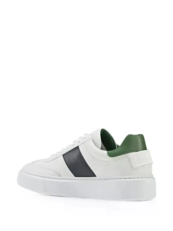 Bogner Grained-finish Side-stripe Sneakers