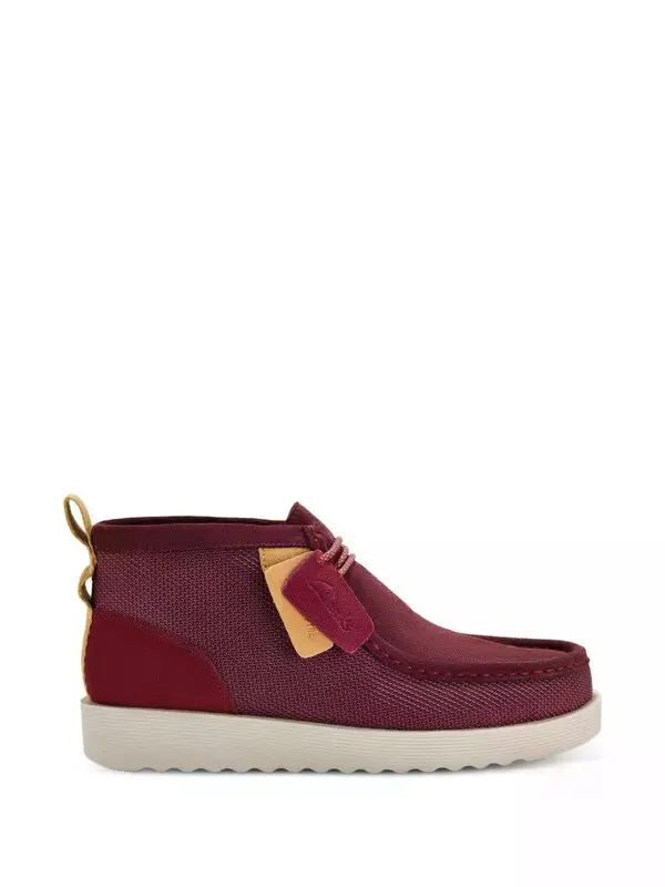 Clarks Wallabee Ftr2 Desert Boots - Red