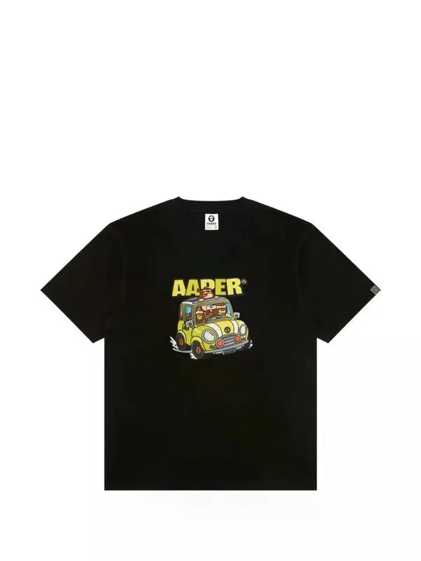 AAPE BY *A BATHING APE Aaper Graphic-print T-shirt - Black