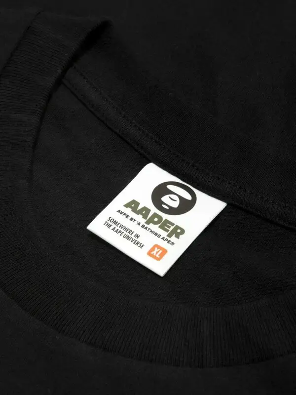 AAPE BY *A BATHING APE Aaper Graphic-print T-shirt - Black