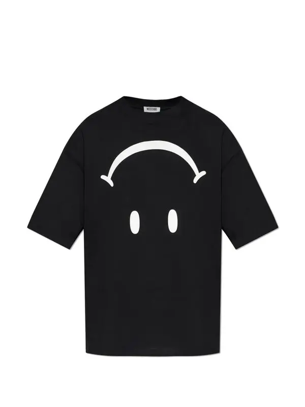 Moschino X Smiley Graphic-print T-shirt