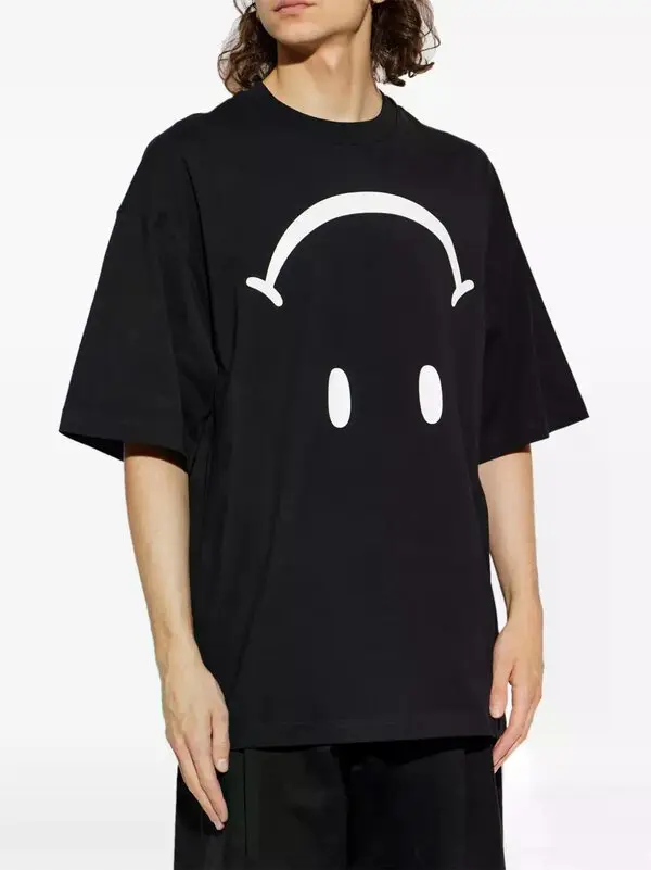 Moschino X Smiley Graphic-print T-shirt