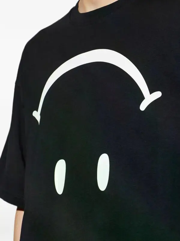 Moschino X Smiley Graphic-print T-shirt