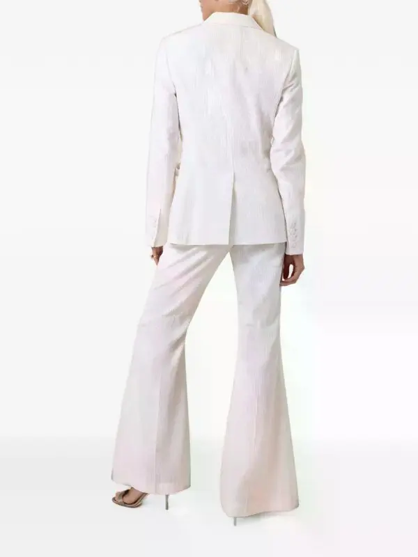 Gabriela Hearst Ianthe Corduroy-texture Flared Trousers